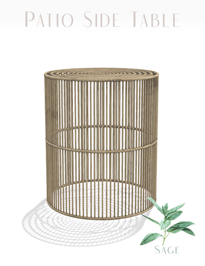 Second Life Marketplace - Sage - Patio Side Table